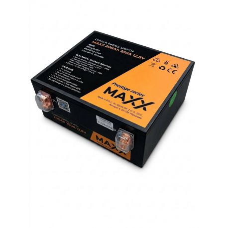 Akumulator LiFePO4 MAXX 200Ah 250A 12,8V PRESTIGE series [357*335*152]